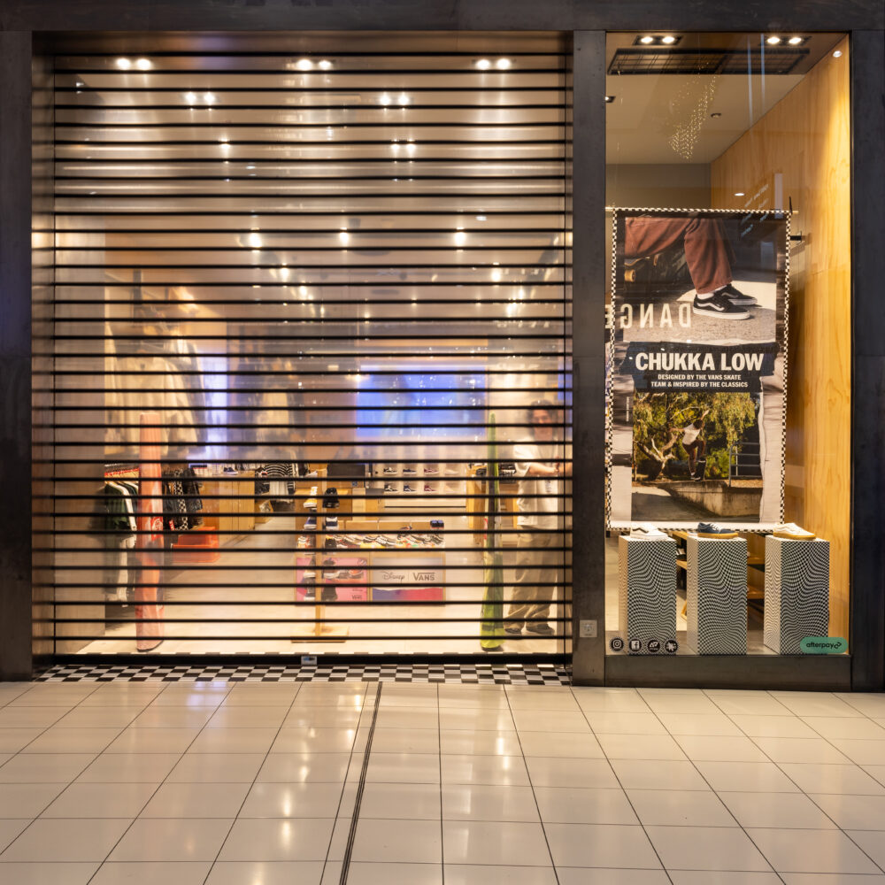 Commercial Folding Closures, Roller Shutters Grilles | Scotty Doors