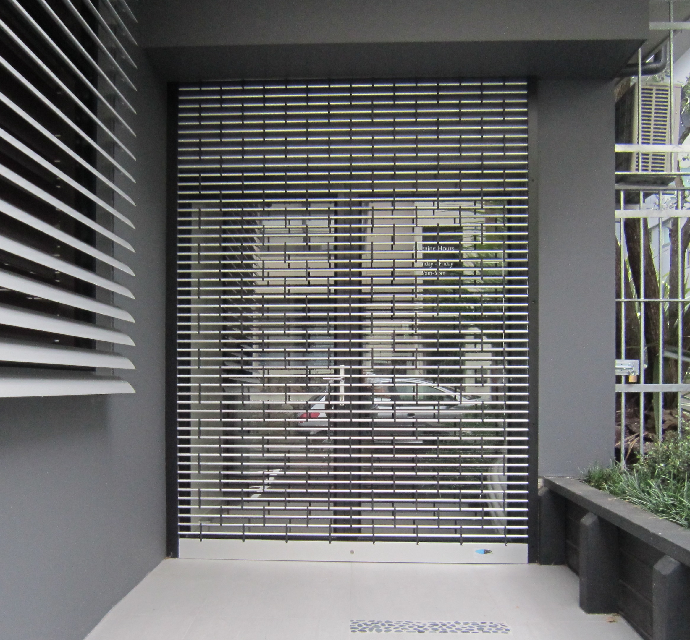 Atlas | 12mm Aluminium Roller Grille | Scotty Doors