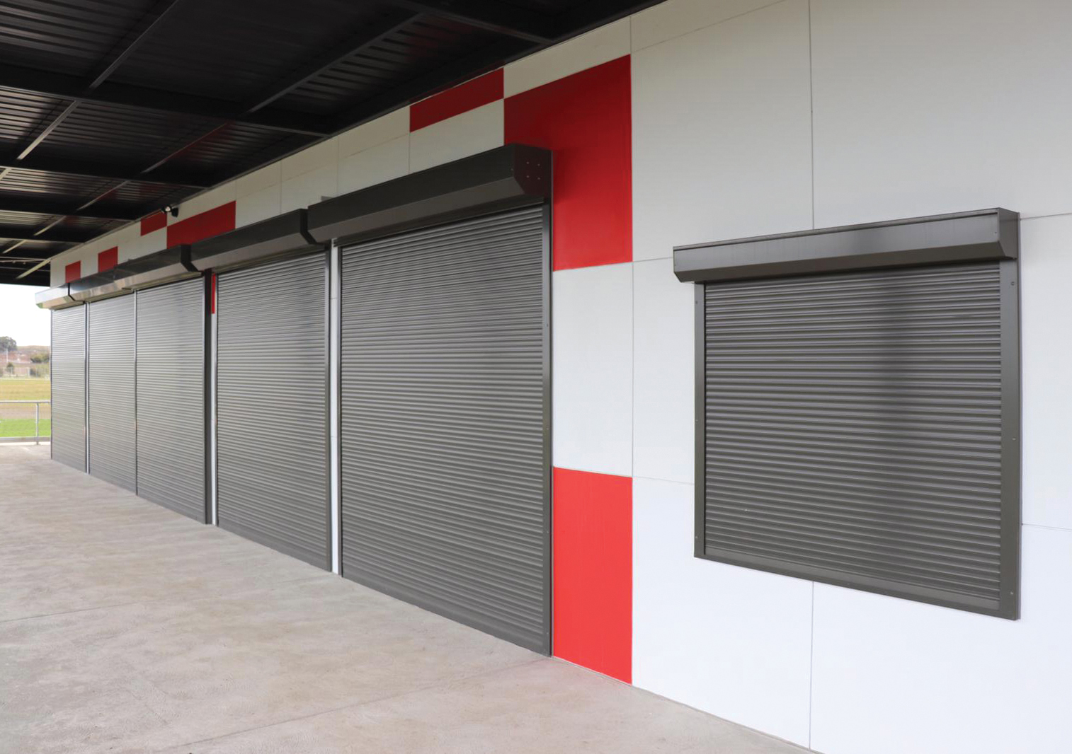 Galaxy | Rollersafe Roller Shutter | Scotty Doors